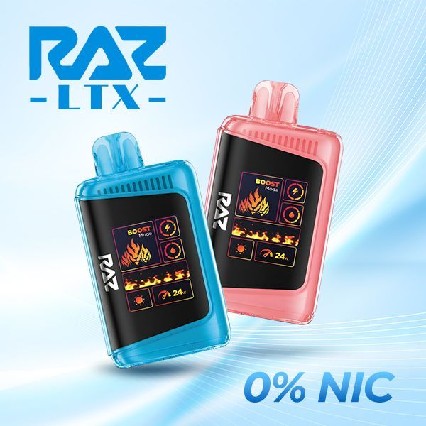 RAZ LTX 25K Zero Nic Disposable – Wholesale Vaping Supply